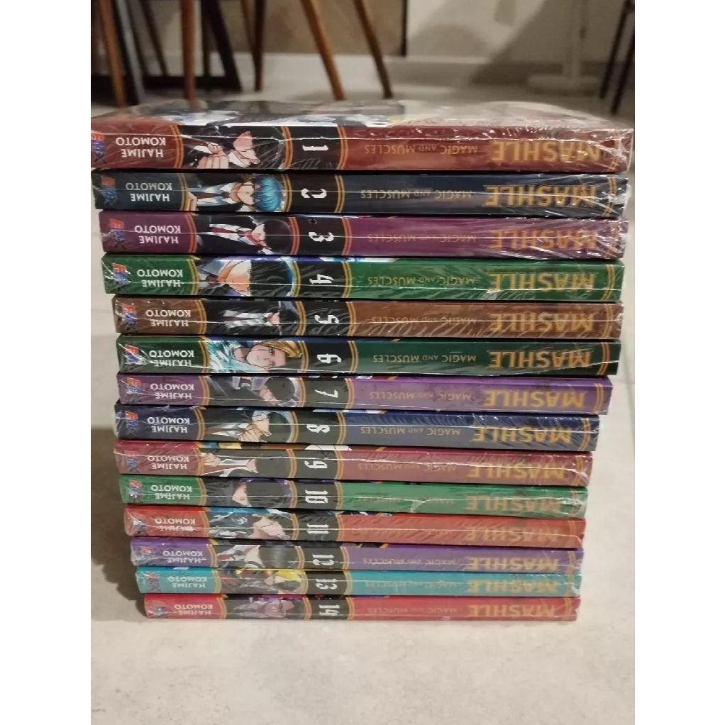 MASHLE (ENGLISH) VOL 01 - 18 (NEW VOLUME) FULL SET | Shopee Philippines