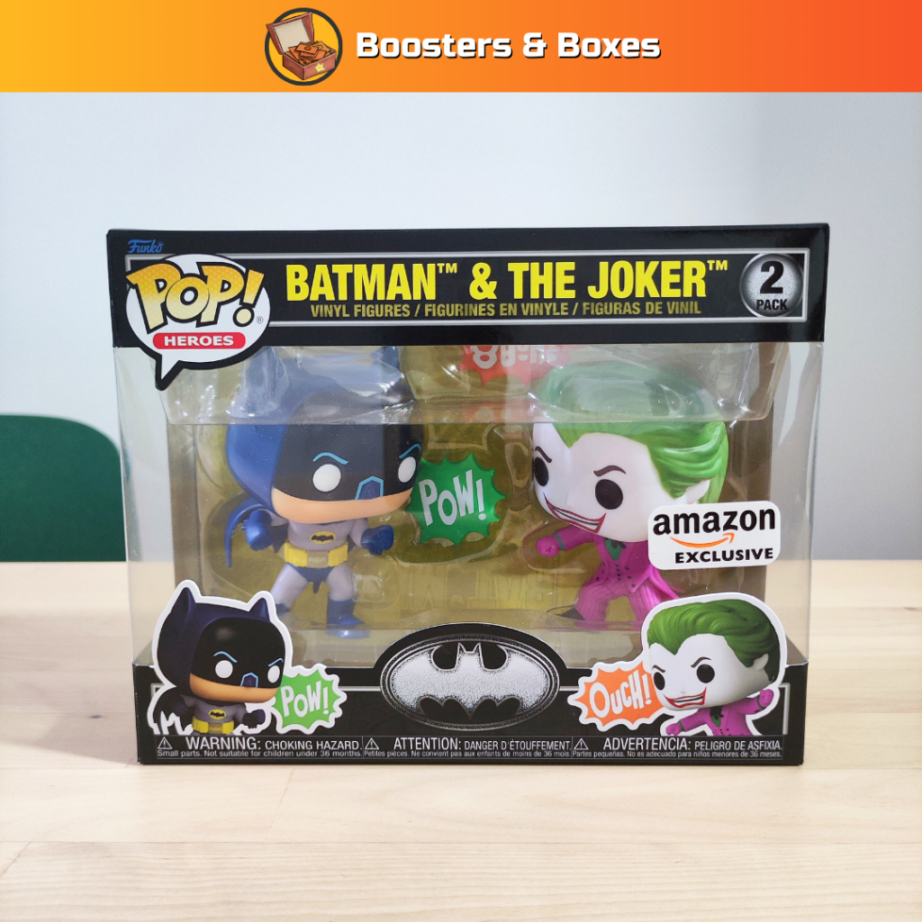 Funko Pop! Heroes: Batman's 85th Anniversary - Batman and The Joker (2-pack) | Shopee Philippines