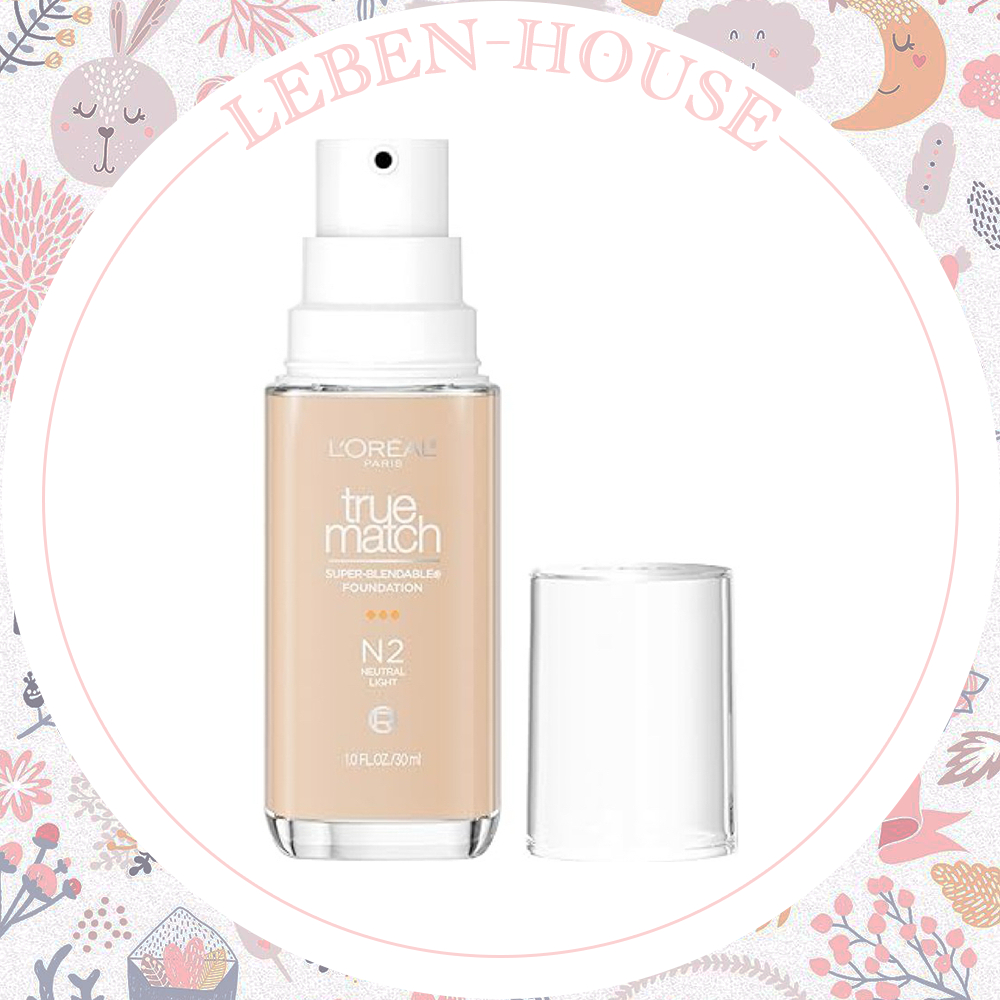 Loreal Paris True Match Super-Blendable Foundation, Medium Coverage ...