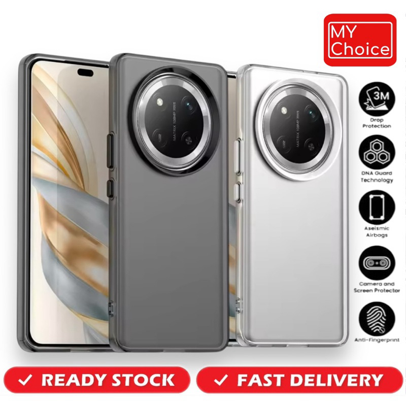 Frosted Case For Honor X9c 5G Cover Honor X9c Smart Funda Back Matte Translucent PC Candy Color ...