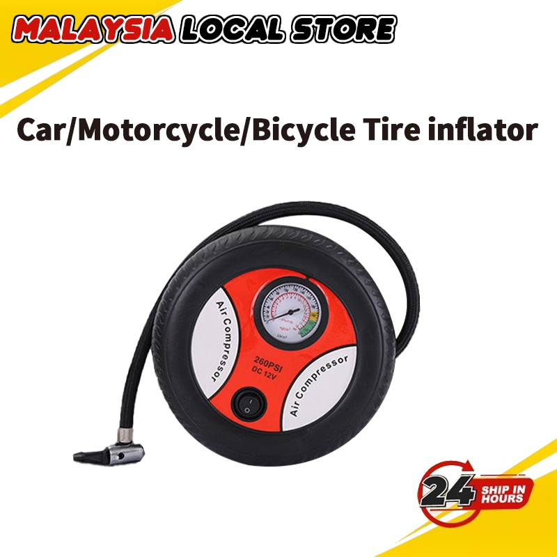 New Tire Car Pump Air Compressor Easy Portable Mini Style / HighPower ...