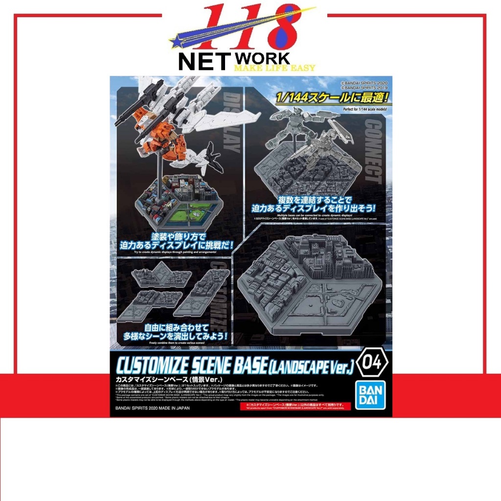 BANDAI 30MM 1/144 30 Minutes Missions 04 Customize Scene Base ...
