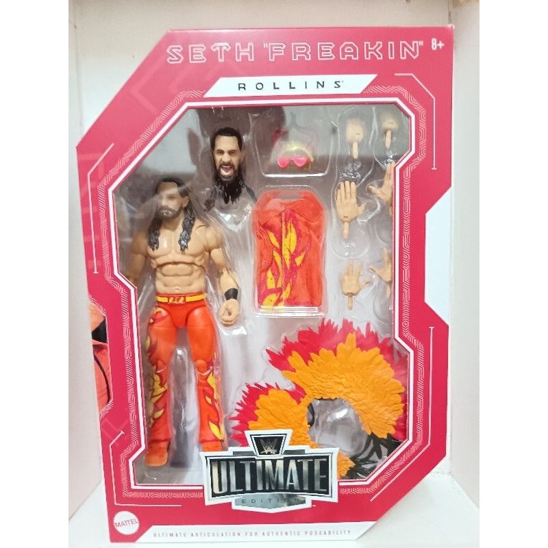 Mattel WWE Ultimate Edition Fan Takeover Seth "Freakin" Rollins ...