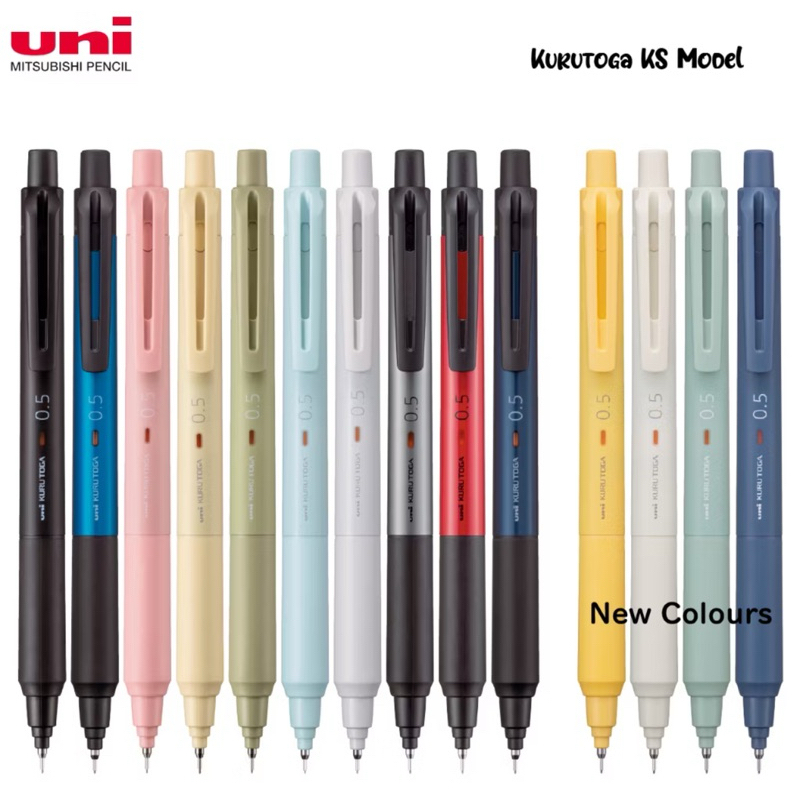 Uni Kuru Toga KS New Color Mechanical Pencil 0.5mm | Shopee Philippines