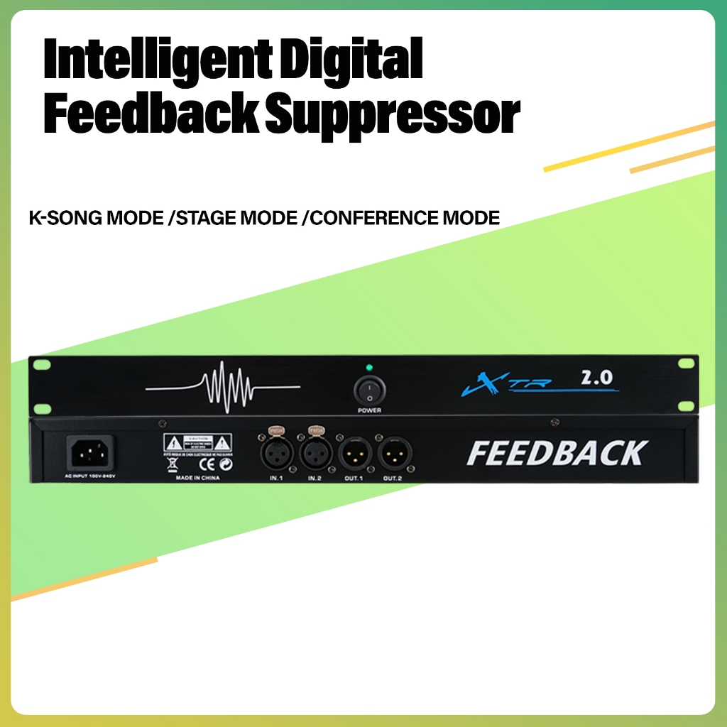Sound Feedback Suppressor Anti Howling Automatic one click FBX-2.0 (XTR ...