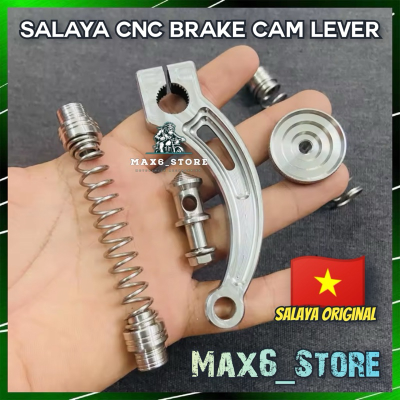 SALAYA BRAKE CAM LEVER UNIVERSAL LC135 LAGENDA NVX LC V8 WAVE EX5 CNC ...