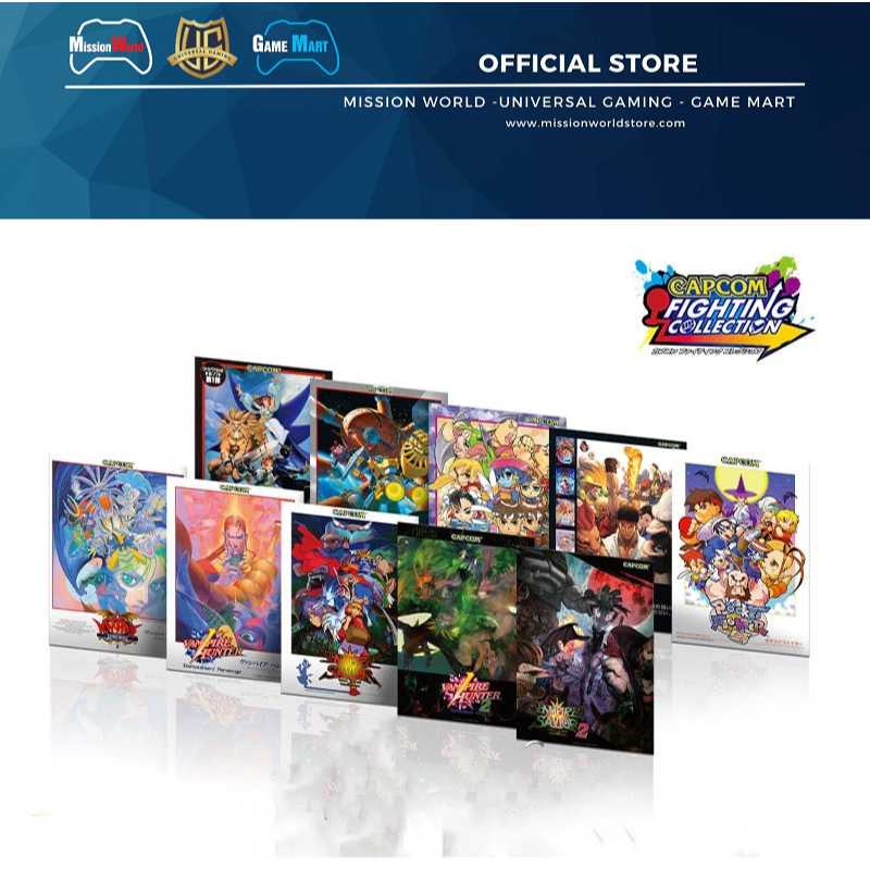 Capcom Fighting Collection E-Capcom Goods | Shopee Philippines