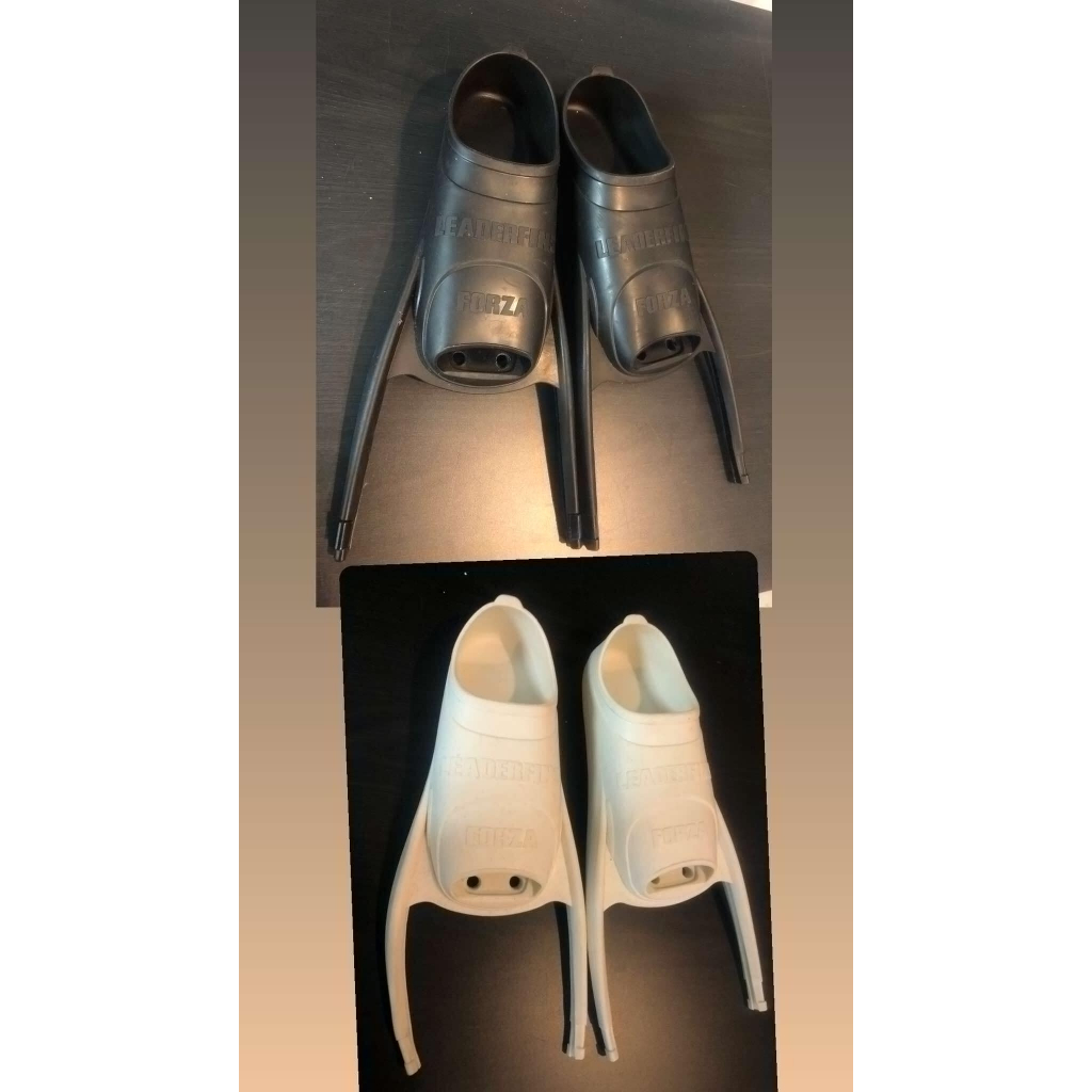 LEADERFINS FORZA FOOT POCKET ONLY ( WHITE AND BLACK ) | Shopee Philippines