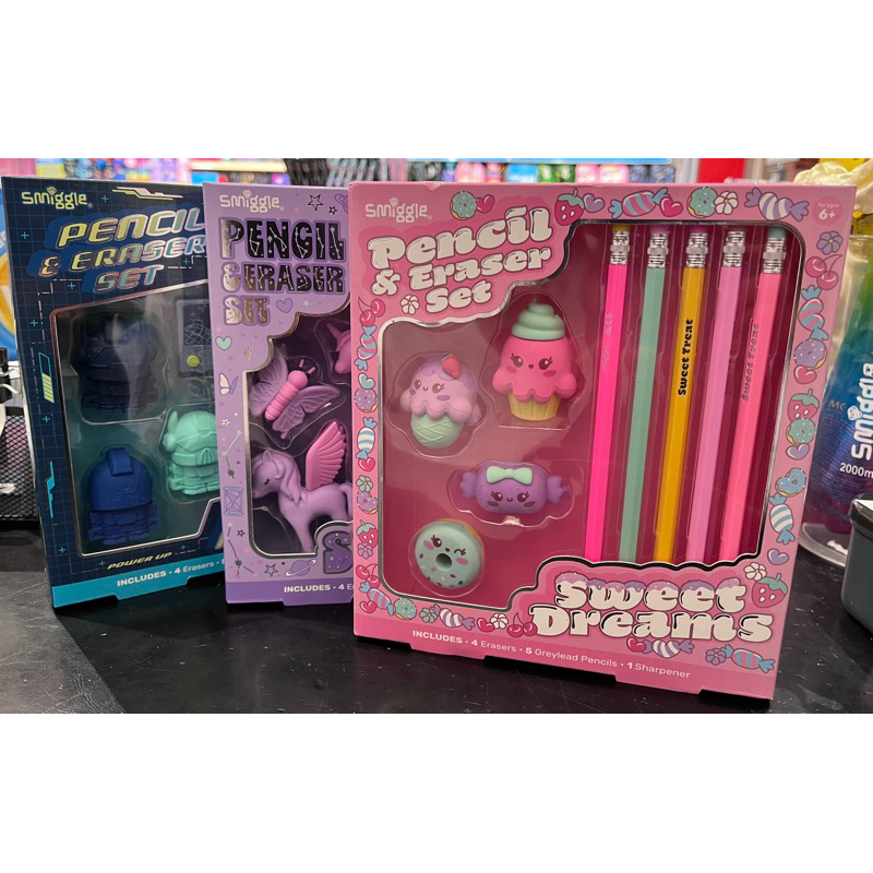 SMIGGLE Eraser Pencil Box Vision | Shopee Philippines