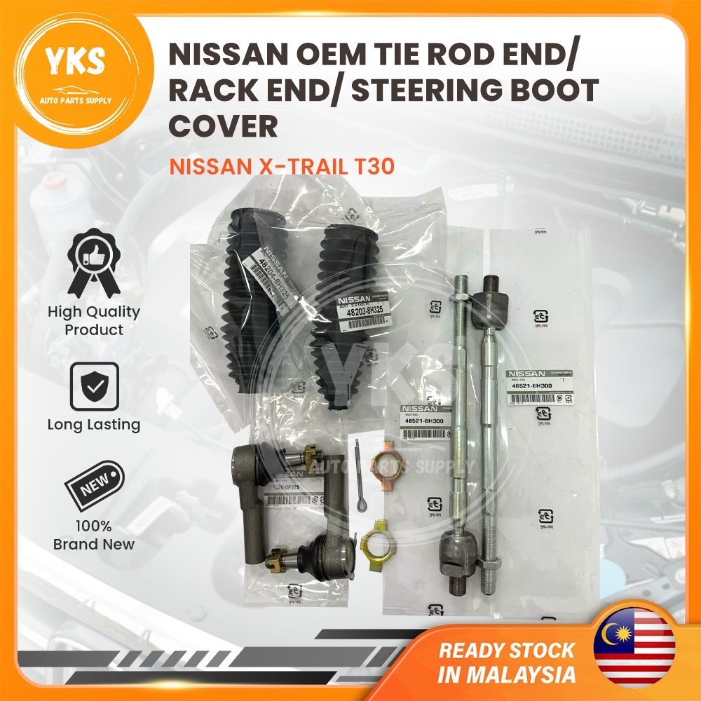 NEW NISSAN NISSAN X-TRAIL T30 (1 SET) TIE ROD END/RACK END/STEERING ...