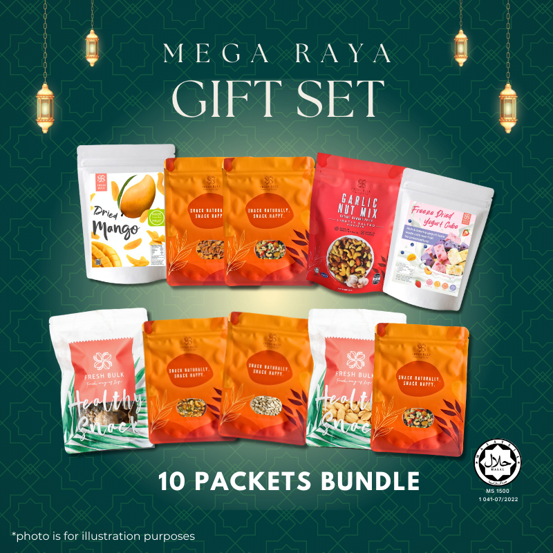 Fresh Bulk Mega Raya Countdown Celebration Set / walnut / peanut ...