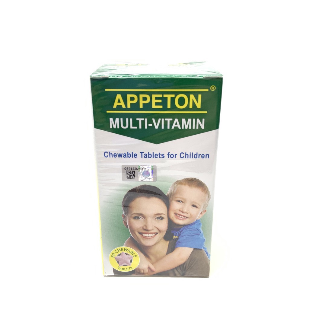 APPETON MULTIVITAMIN CHEWABLE TAB (CHILD) 60S | Shopee Philippines