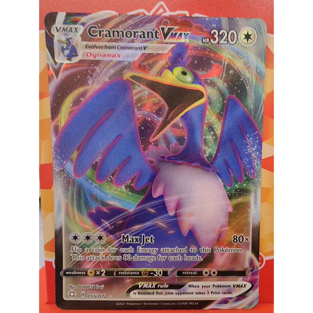 Cramorant VMAX 055/072 - Shining Fates (SHF) | Shopee Philippines