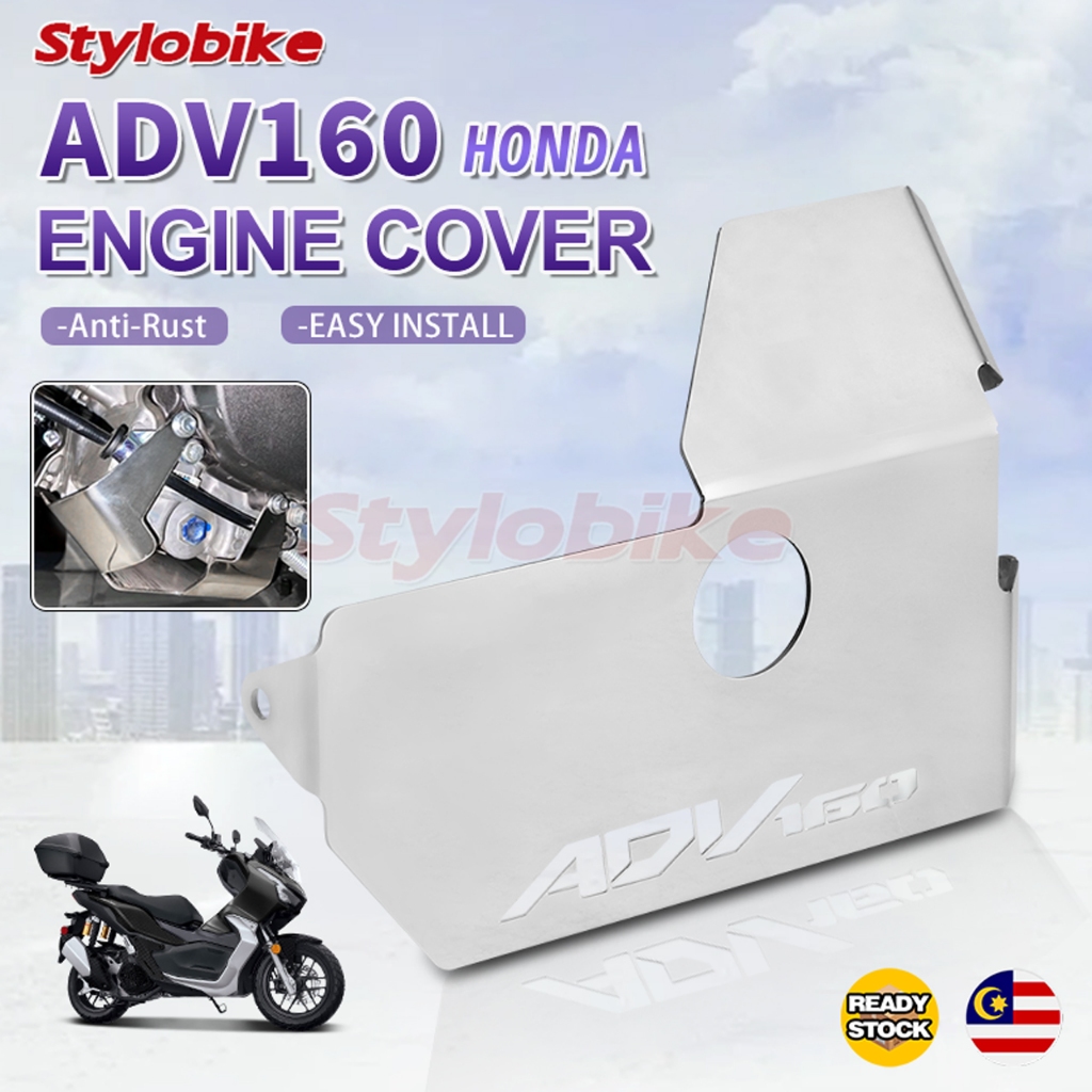 Honda ADV160 ADV 160 PCX160 VARIO 160 Engine Cover Silver Engine Bottom ...