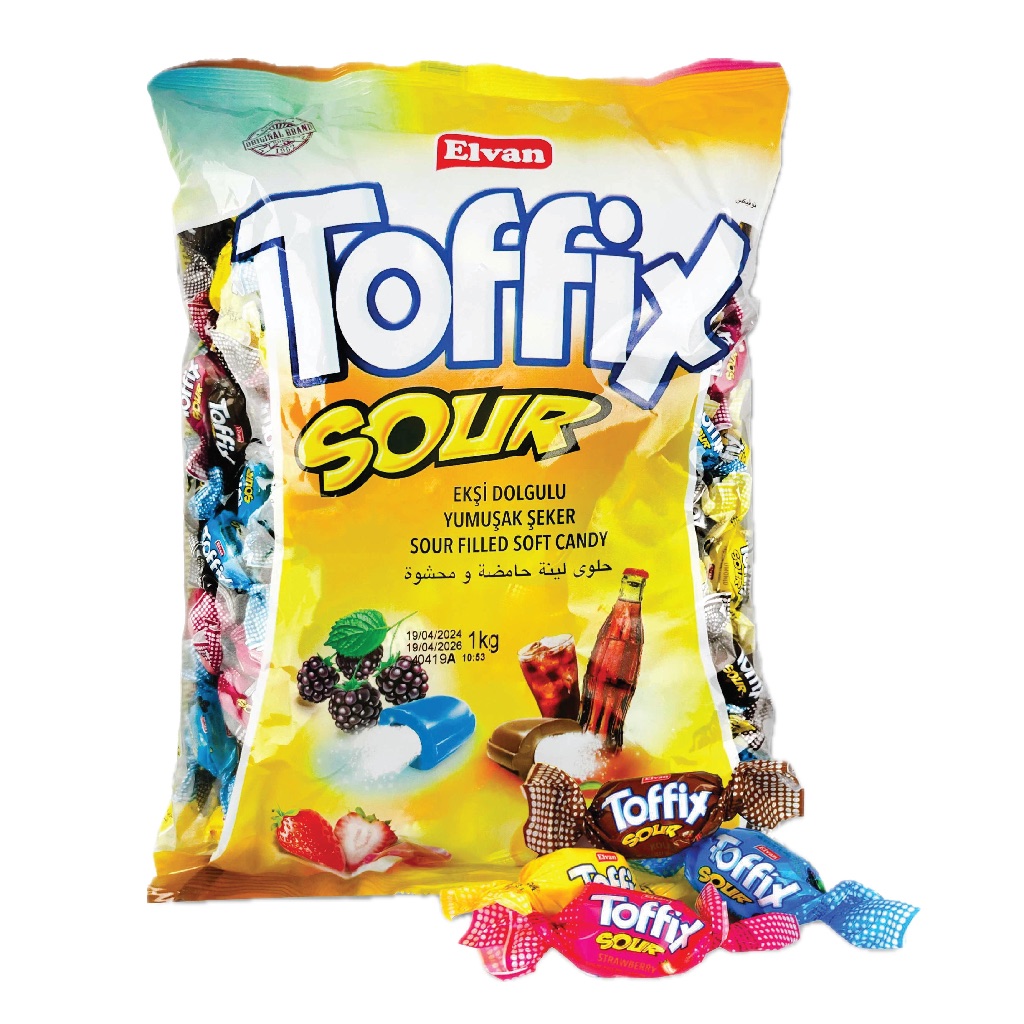 Toffix Sour Mix Candy 1 Bag - (800g) | Shopee Philippines