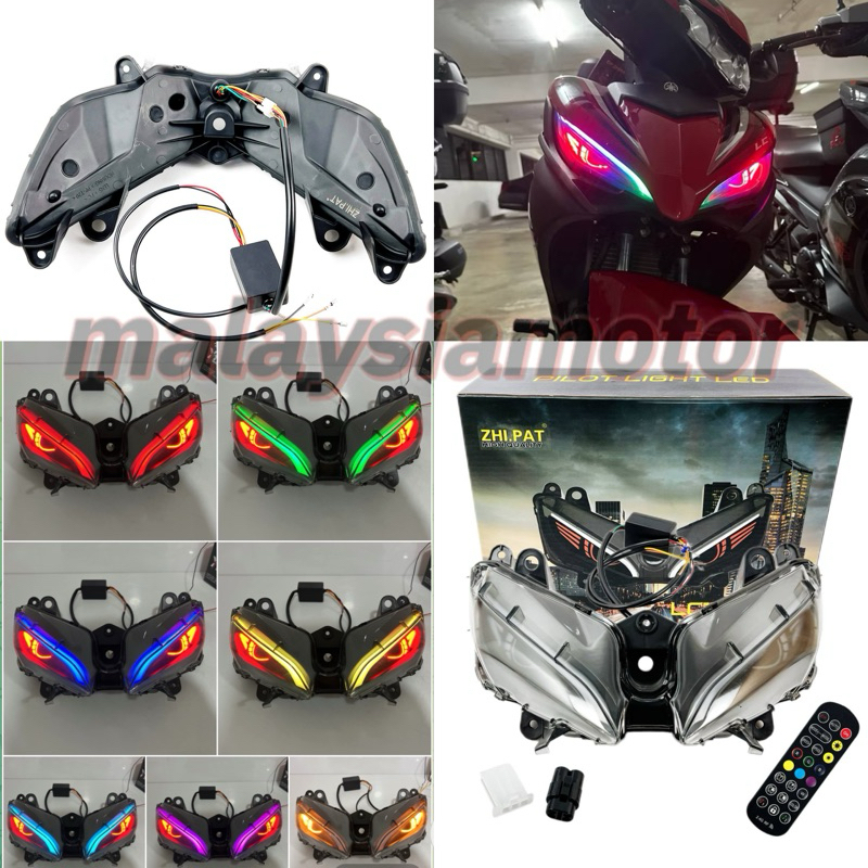 POSITION LAMP LC135 V8 LED ZHIPAT WITH CONTROL RAINBOW LED LC135 V8 ...