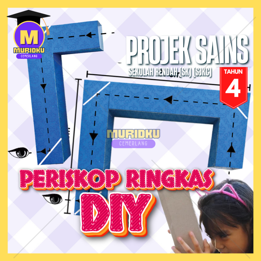 DIY Concise Periscope - LEARNING MATERIALS SCIENCE PROJEK YEAR 4 LOW SCHOOL (SK) (SJKC) | Shopee ...