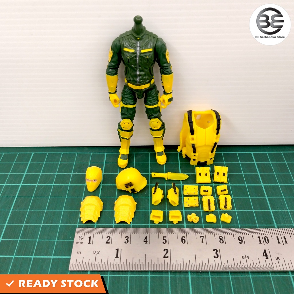 Used Marauder Task Force MTF 3.75" Strike-Ops (Yellow & Green) | Shopee ...