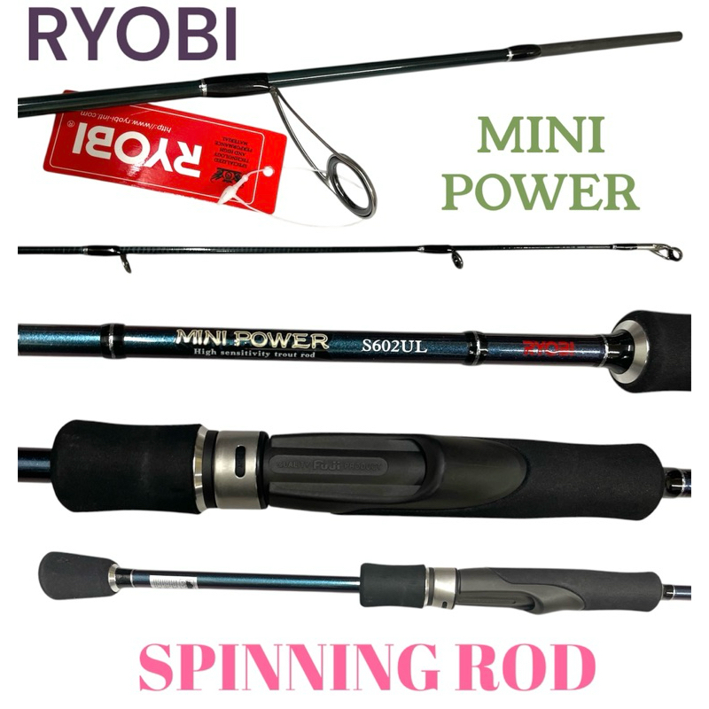 RYOBI MINI POWER SPINNING FISHING ROD | Shopee Philippines