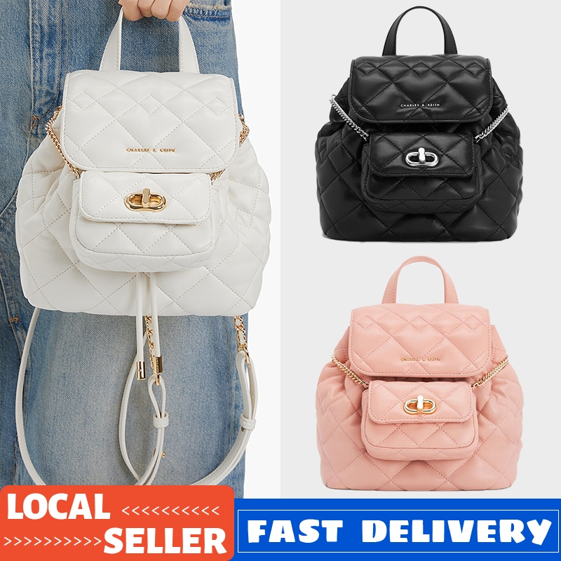 CNK Women School Bag Women Backpack Aubrielle Quilted Backpack 60151400 ...