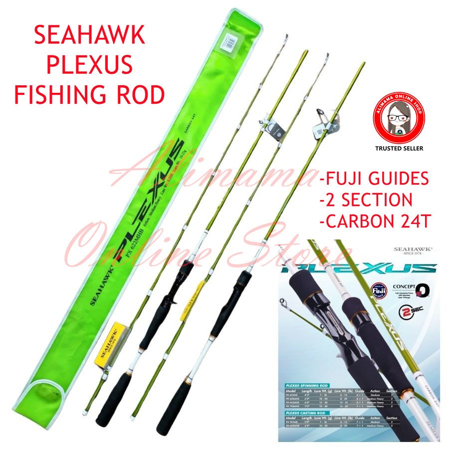 2025 SEAHAWK PLEXUS SPINNING / BC CAST FISHING ROD JORAN PANCING ...