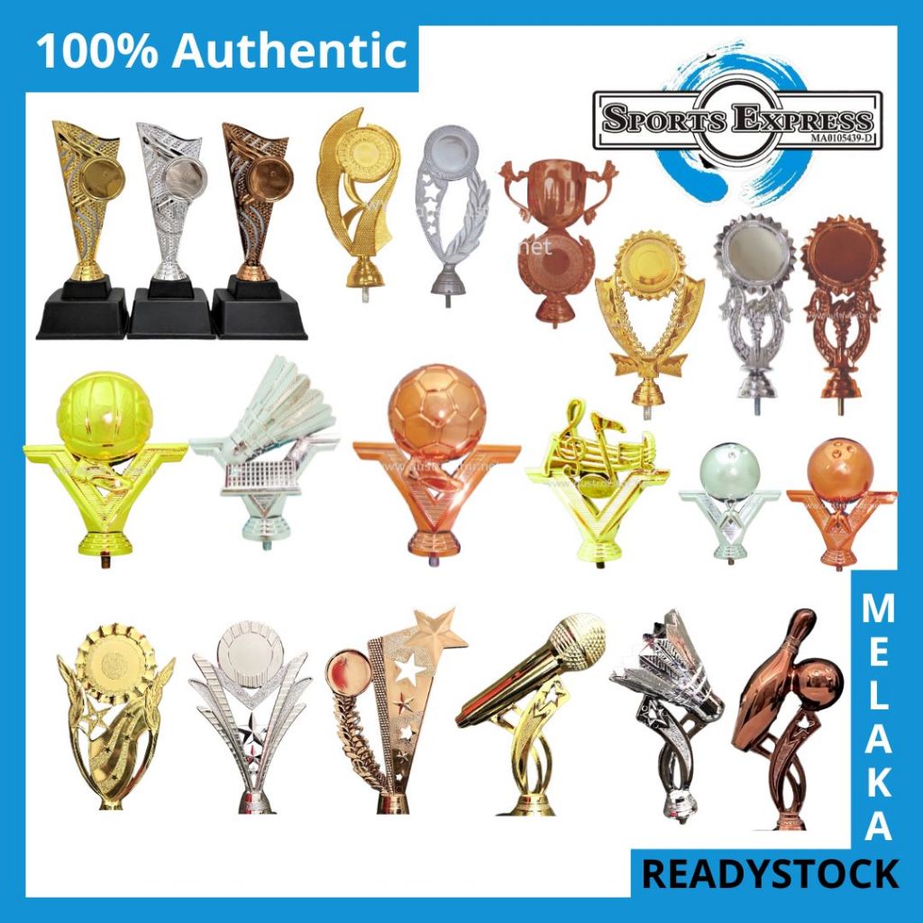 Screw Medal Top Only Design Bowling/Badminton Trophy Plastic Souvenir ...