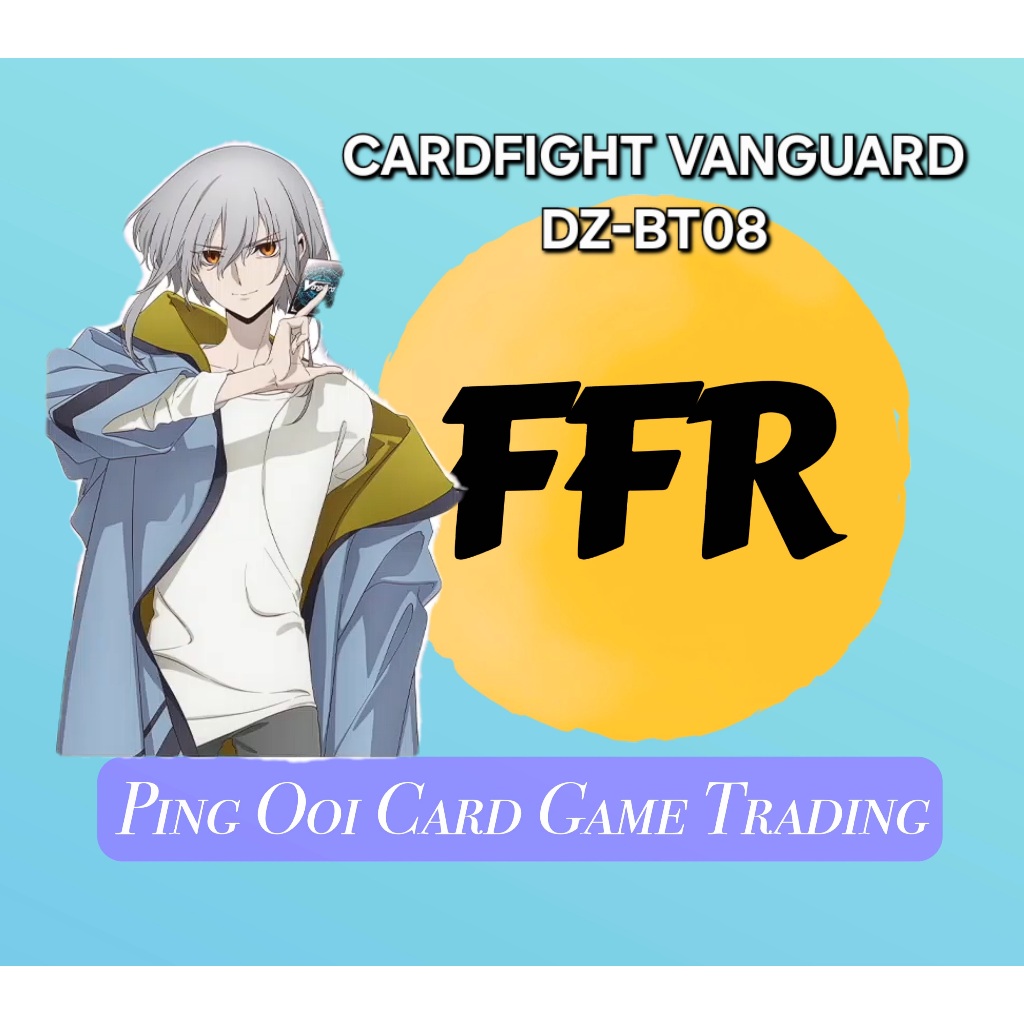 Cardfight Vanguard DZ-BT08 FFR Rarity Card (JP) | Shopee Philippines