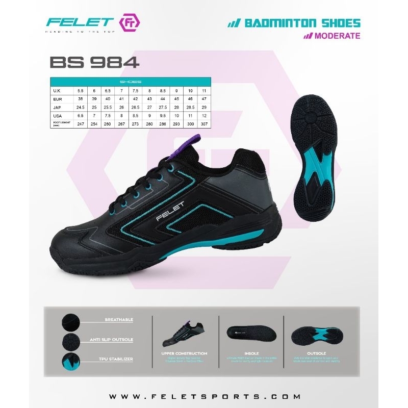 KASUT FELET BS 985 NEW!! | Shopee Philippines