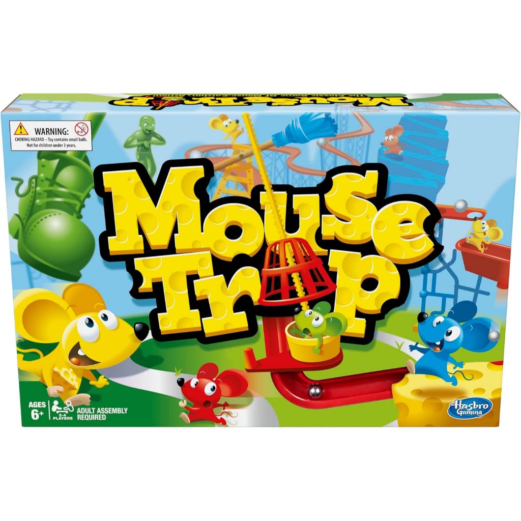 Hasbro Gaming Mouse Trap Game, Multicolor, One Size, C0431 | Shopee ...