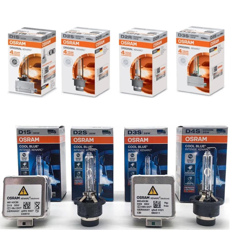 Osram Hid D1S D1R D2S D2R D3S D3R D4S D4R D8S Headlight Bulb 4300K ...