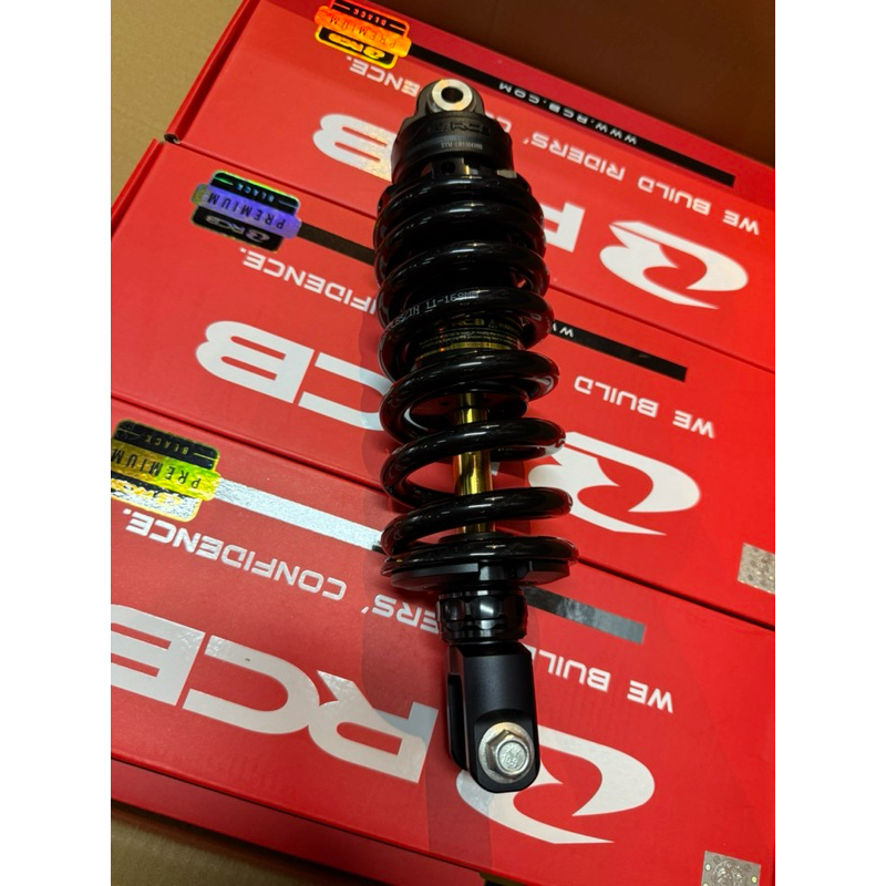 MONOSHOCK RCB S3 LINE SYM HUSKY 150 285mm ABSORBER HUSKY150 PREMIUM BLACK ADJUSTERBER REBOUND ...