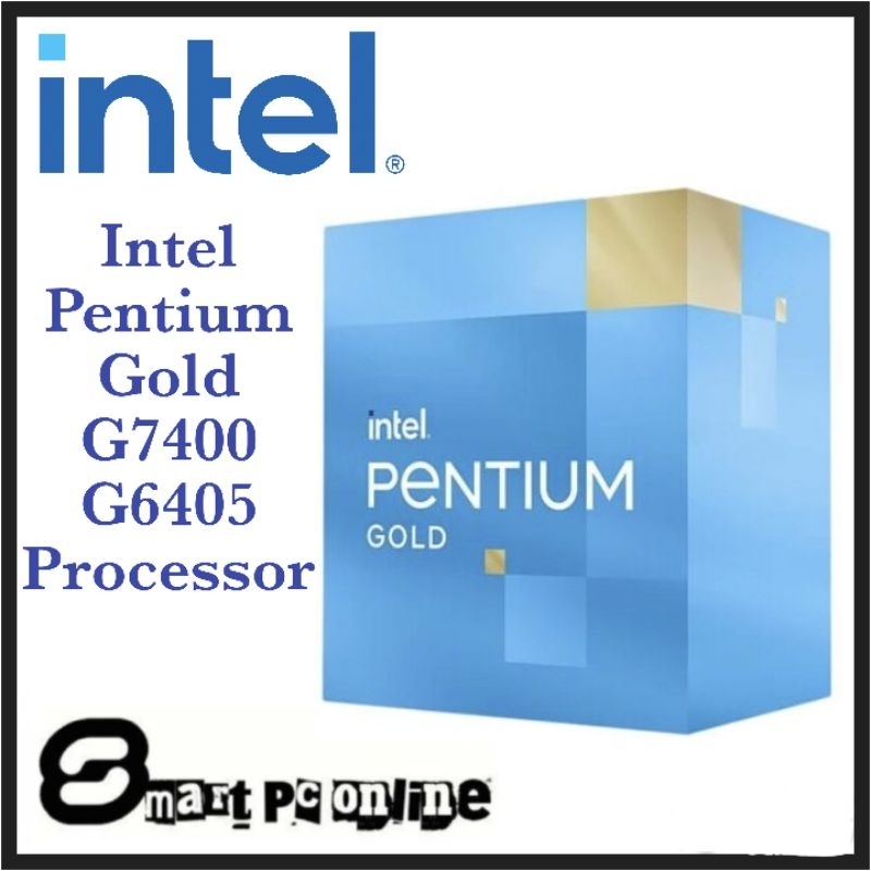 Intel Pentium Gold G6405 4.1Ghz 4MB LGA1200 / G7400 3.70Ghz 6MB LGA1700 ...