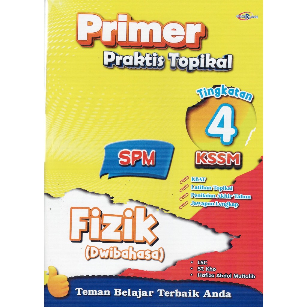 PRACTICE BOOK ( 2025 ): TOPICAL PRACTICAL PRIMER SPM FIZIK LANGUAGE ...