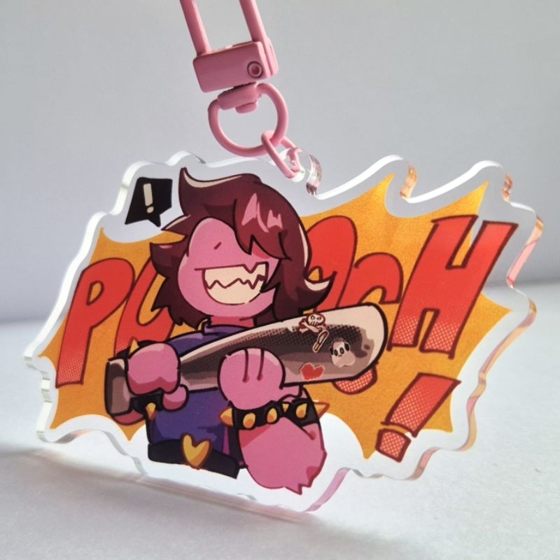DELTARUNE Fan Art Keychain/ Undertale/Deltarune/Art by Marsh. | Shopee ...