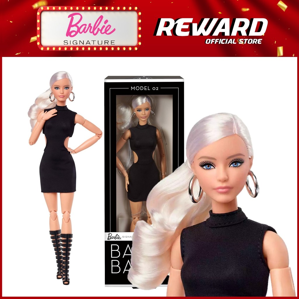 Mattel Barbie Signature Collectible Doll, Model 2 With Blonde Hair in ...