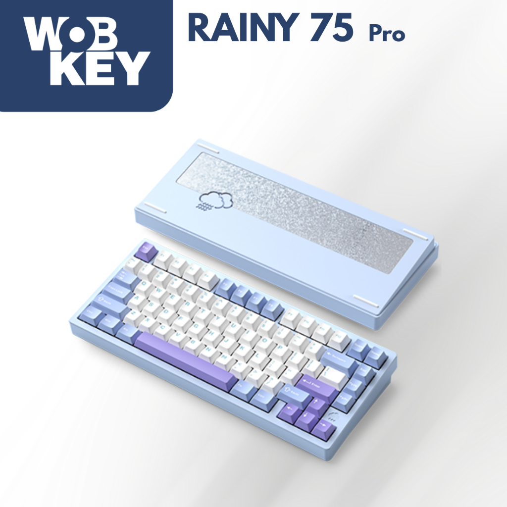WOBKEY Rainy 75 Pro Mechanical Keyboard | Shopee Philippines