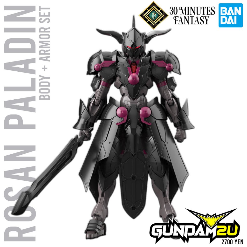 [SET] BANDAI 30MF Rosan Paladin - Plastic Model Kit 30 Minutes Missions ...