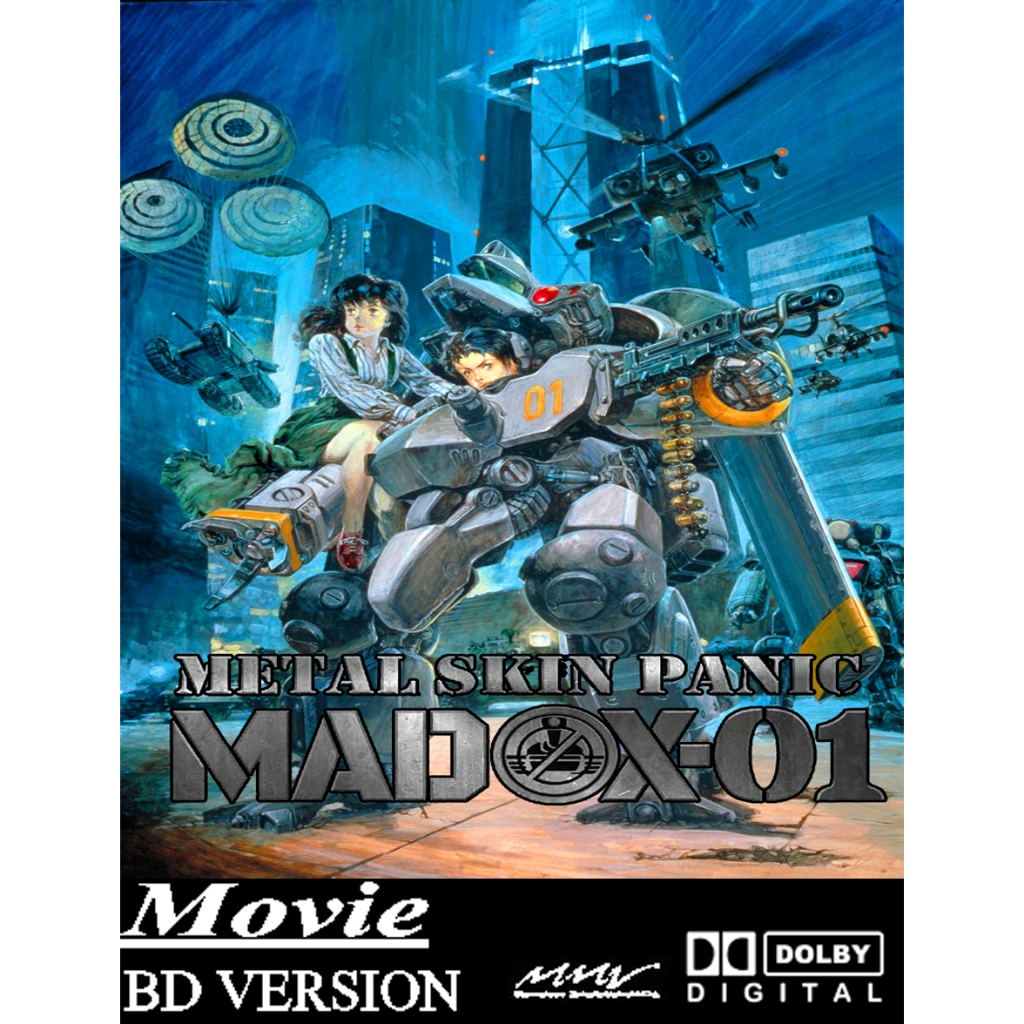 Anime Metal Skin Panic MADOX-01 1987 BD Remaster | Shopee Philippines