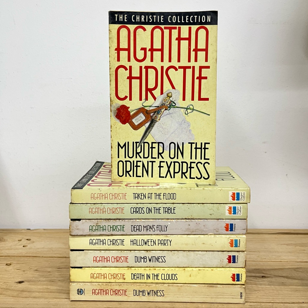 Agatha Christie’s Vintage Books (Preloved) | Shopee Philippines