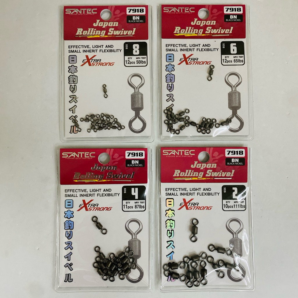 SANTEC JAPAN ROLLING SWIVEL 7918 | Shopee Philippines