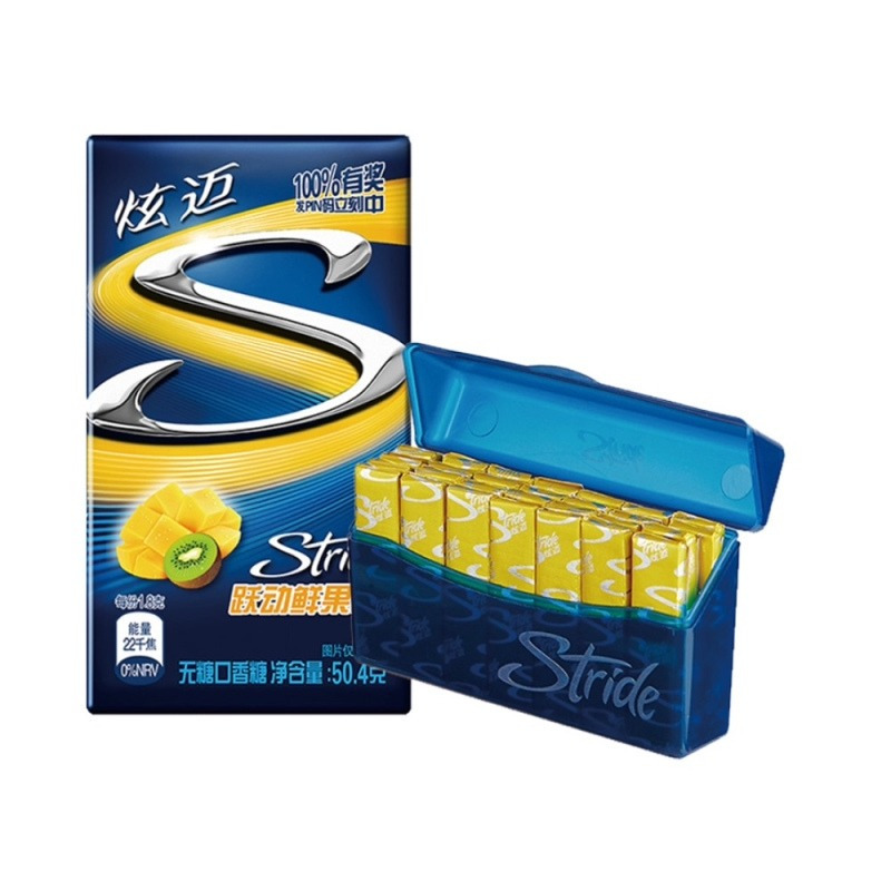 Stride Gummy Candy in Various Fresh & Long-Lasting Flavors|Non-lemon糖 ...