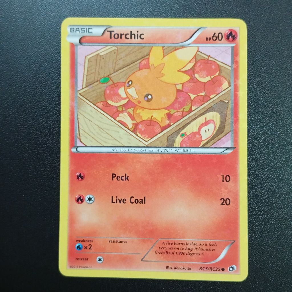 Pokemon TCG - Torchic - RC5/RC25 (Common) | Shopee Philippines