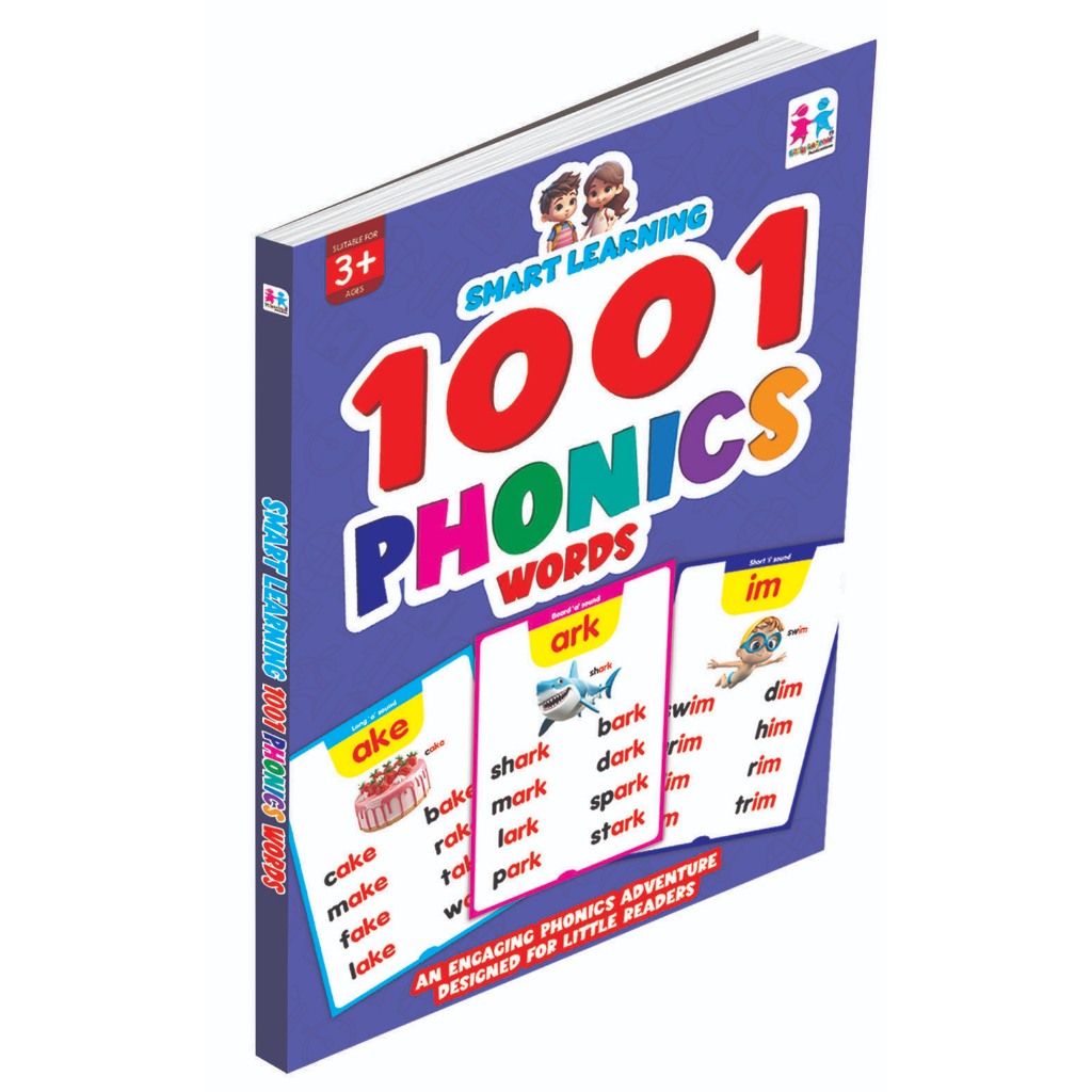 Smart Learning 1001 Phonics Words (Kids/Preschool) | Shopee Philippines