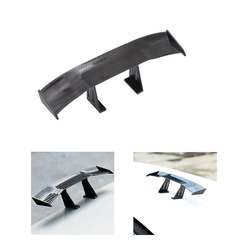 GT Style Carbon Car Rear Spoiler Mini GT Wing Small Model Decoration ...