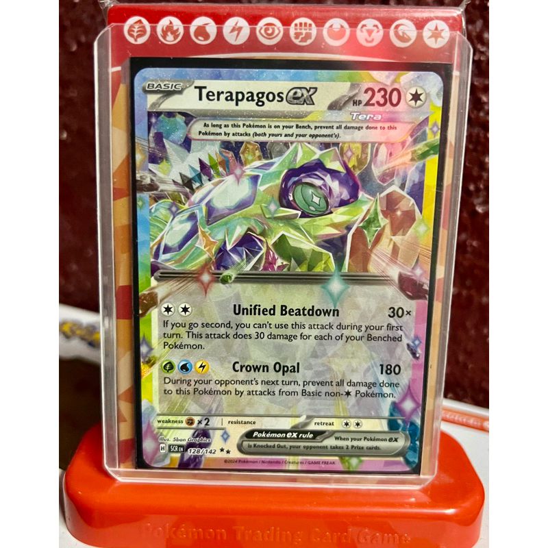 Pokemon TCG Terapagos EX Ultra [Stellar Crown] | Shopee Philippines