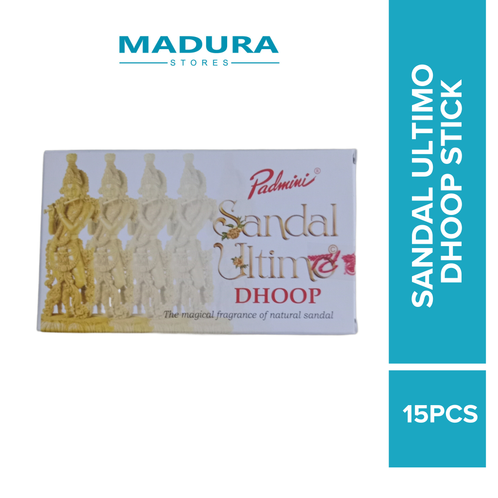 Padmini Sandal Ultimo Dhoop Stick 15pcs | Shopee Philippines