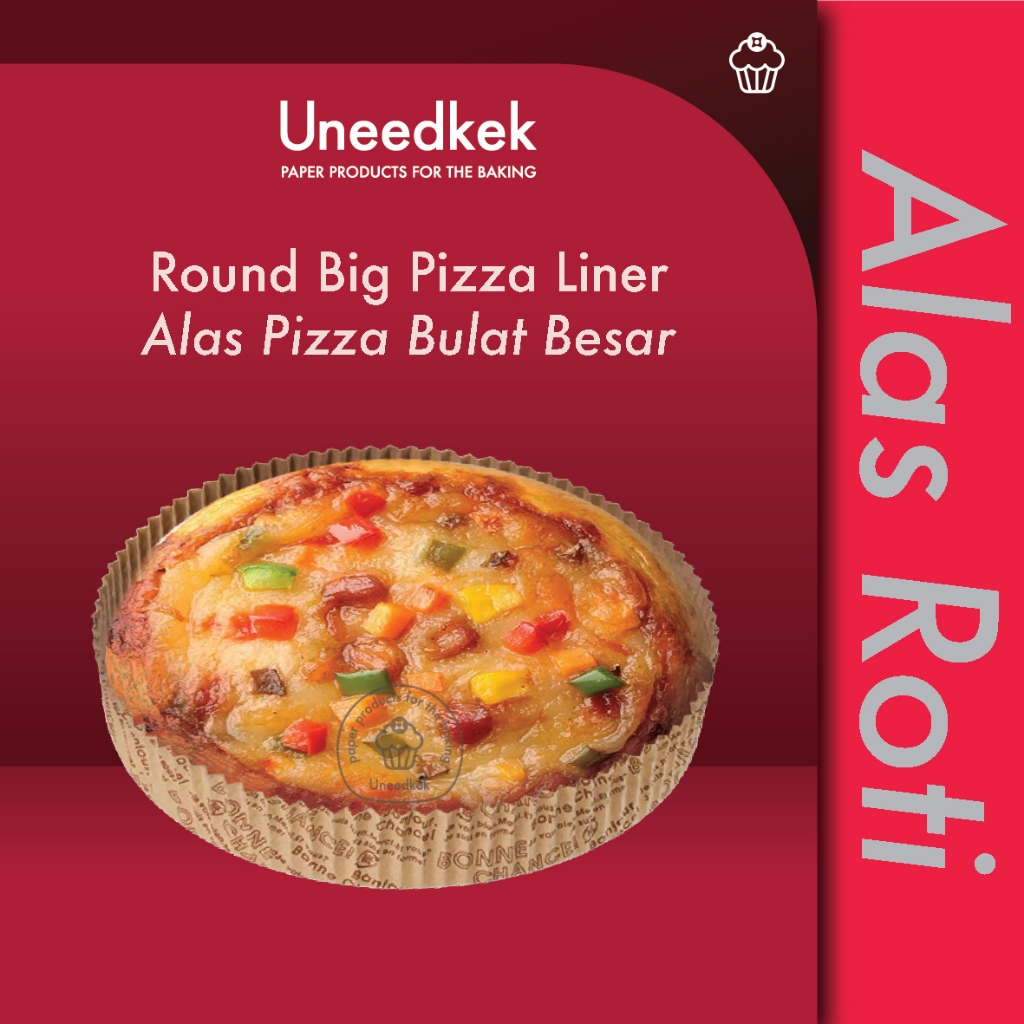 Pizza Paper Cup Roti Cup 18cm 20cm Baking Case Air Fryer Round Tray ...