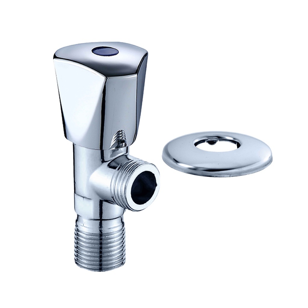 304 Stainless Steel Angle Valve Bathroom faucet Sink Connector Inlet ...