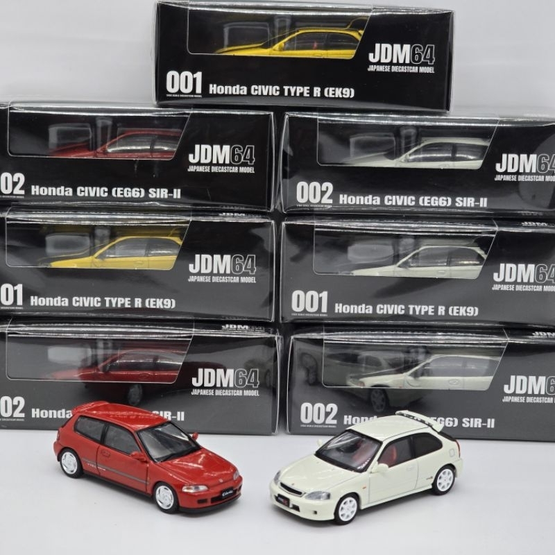 JDM64 HONDA CIVIC TYPE R EK9 EG6 SIR-II BY HOBBY JAPAN | Shopee Philippines