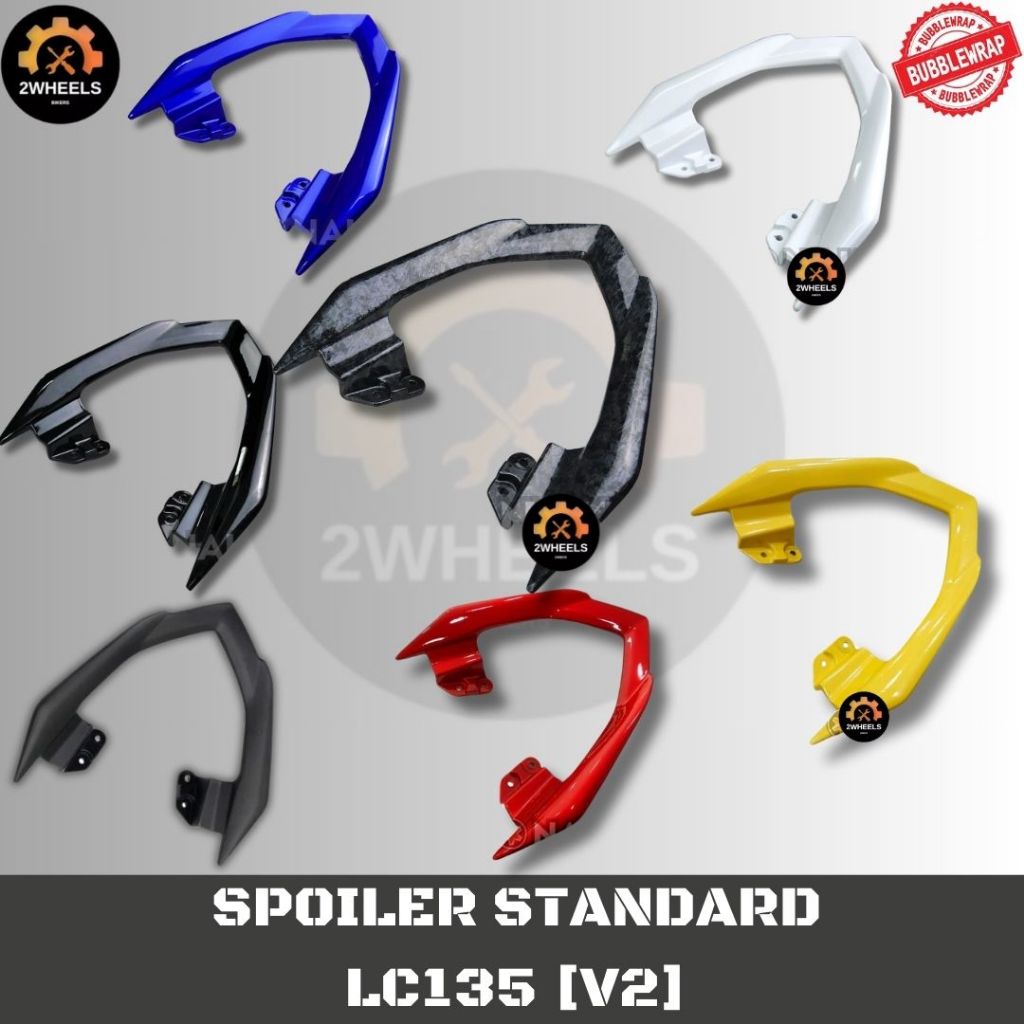SPOILER STANDARD YAMAHA LC135 [2] HANDLE BAR SEAT LC V2 | Shopee ...